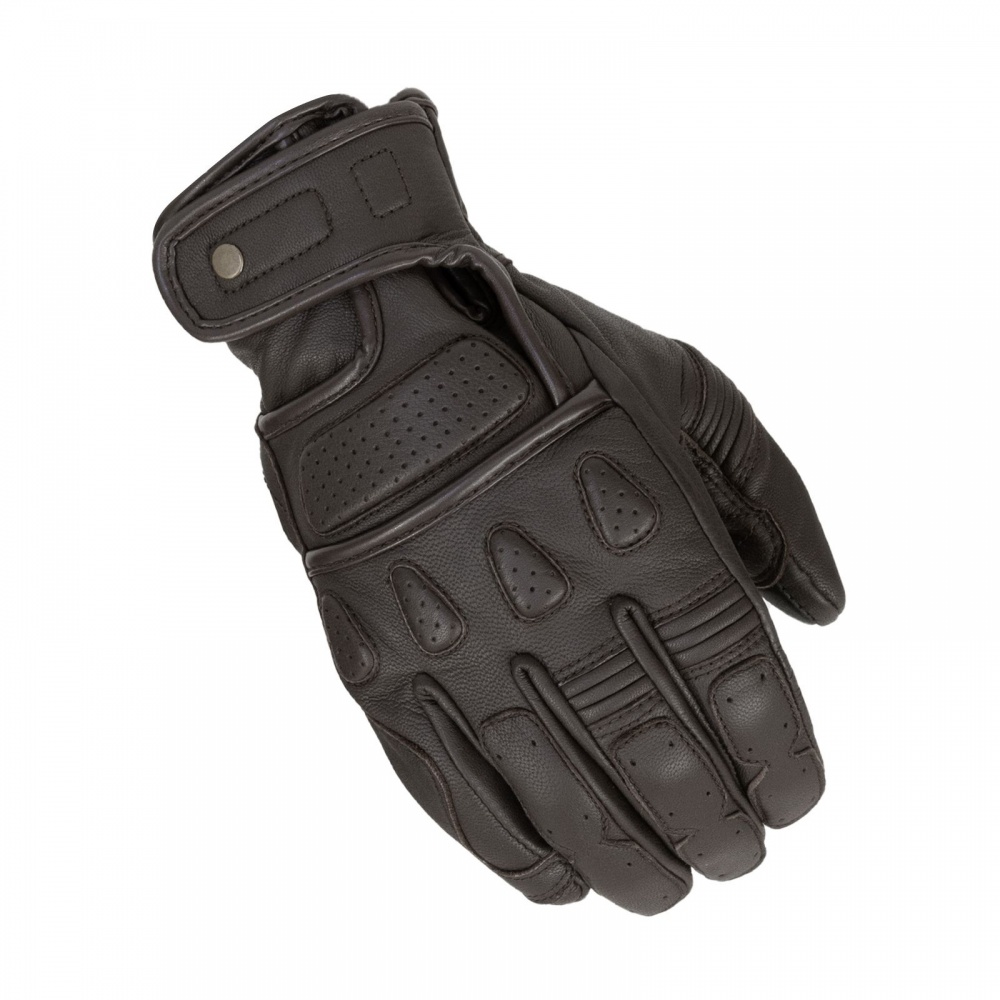 Merlin Finlay Black Leather Motorcycle Gloves - Moore Speed Racing