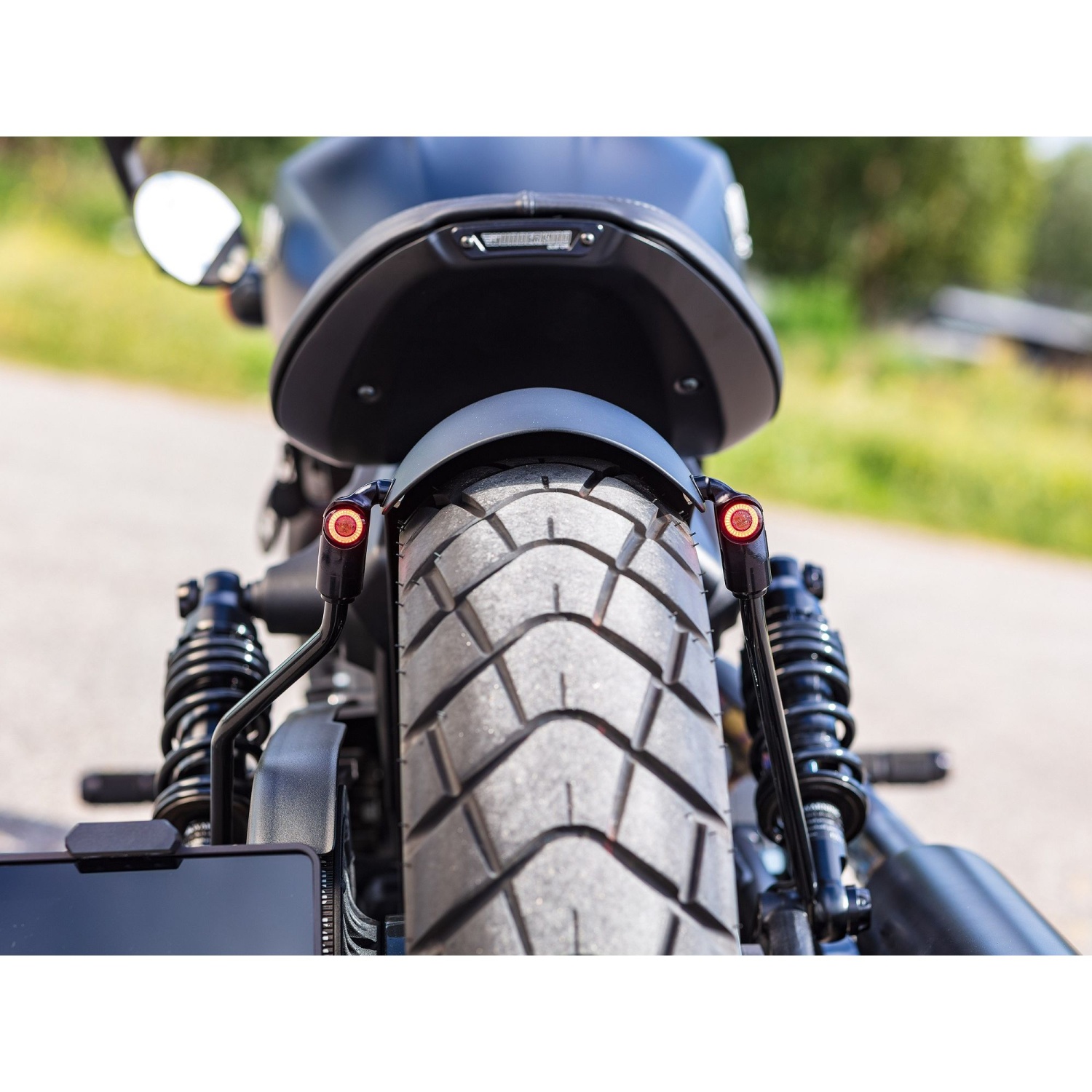 Wunderkind "Newchurch Three" Rear Fender Conversion Kit for Indian ...