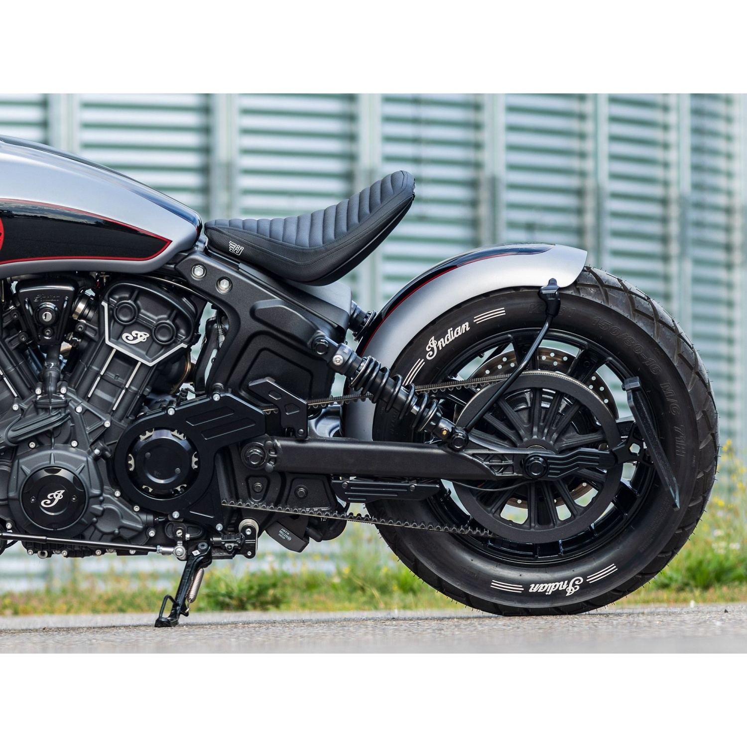 Wunderkind "Newchurch Three" Rear Fender Conversion Kit for Indian ...