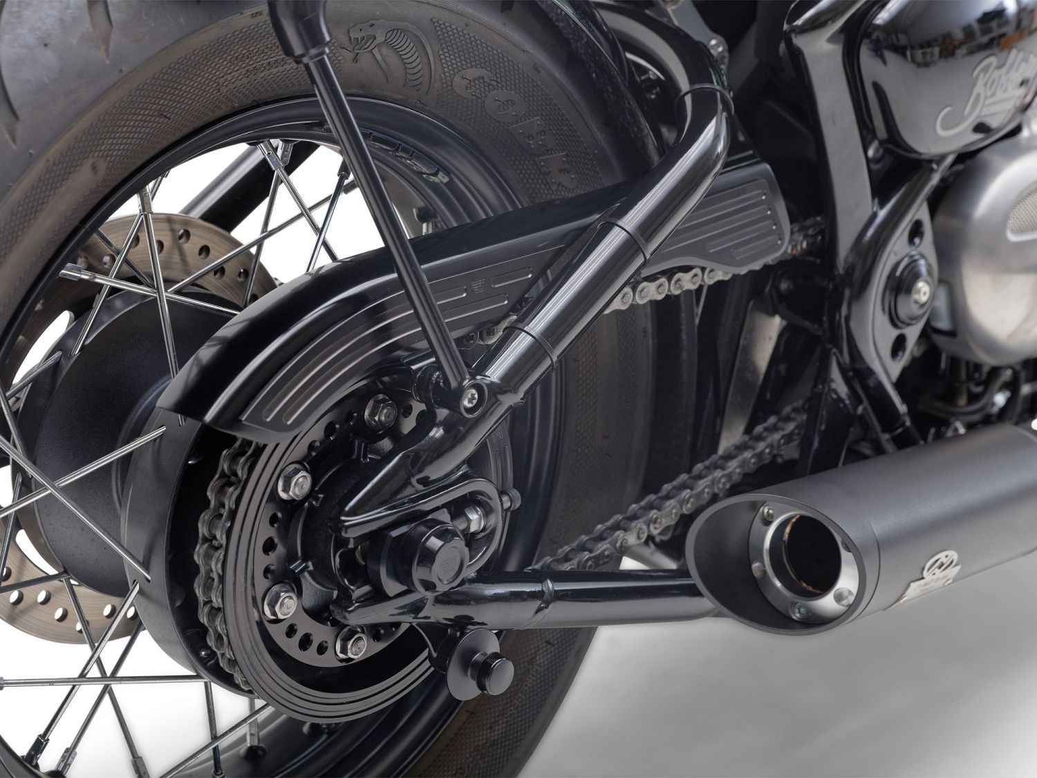 Wunderkind Front Wheel Axle Side Covers For Triumph Bobber - Moore ...