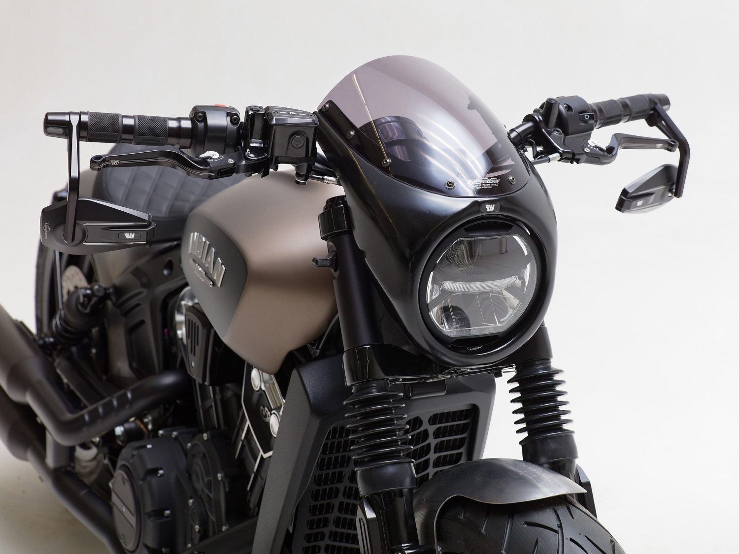 Wunderkind Fairing for Indian Scout Bobber - Moore Speed Racing