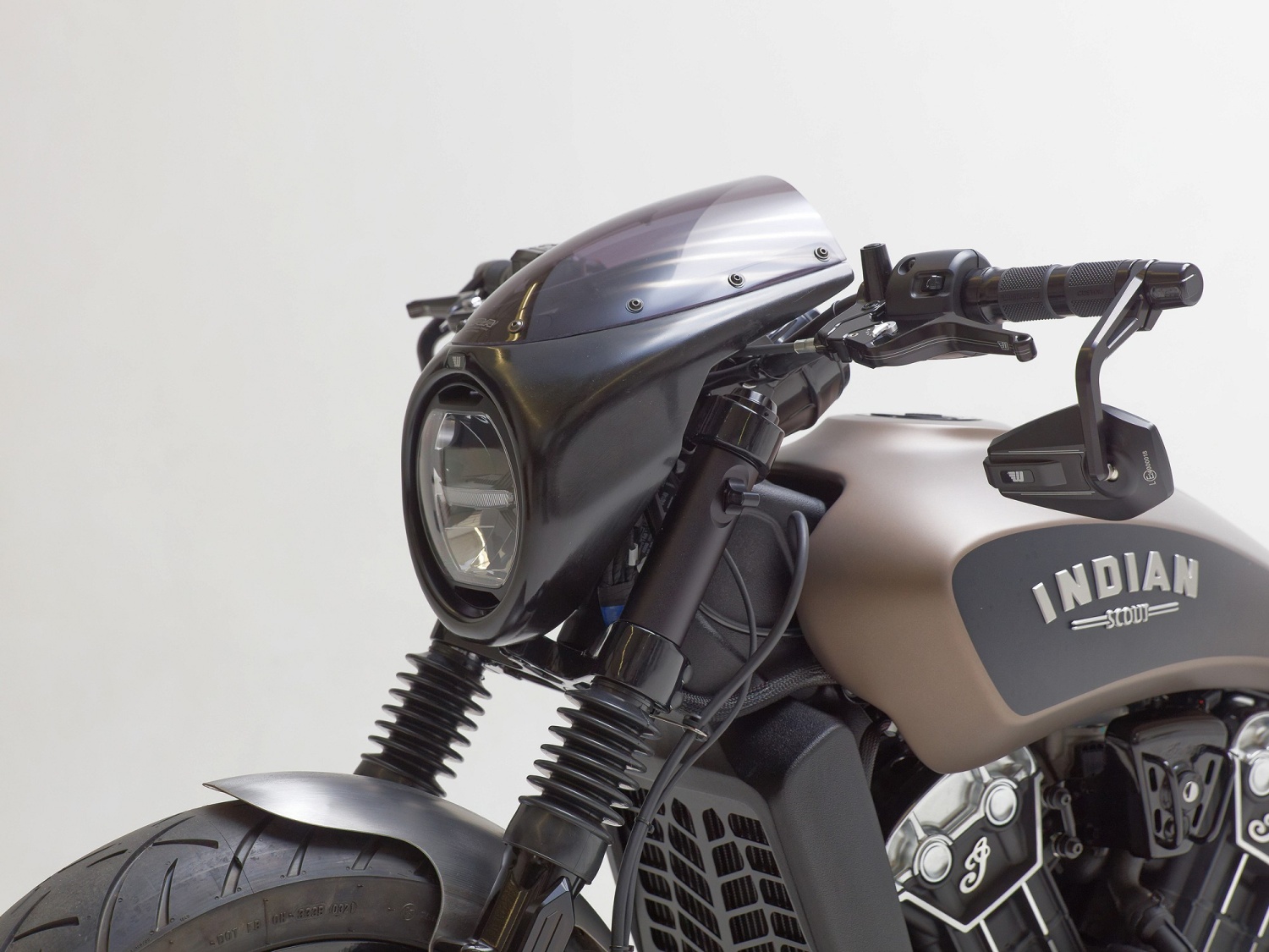 Wunderkind Fairing for Indian Scout Bobber - Moore Speed Racing