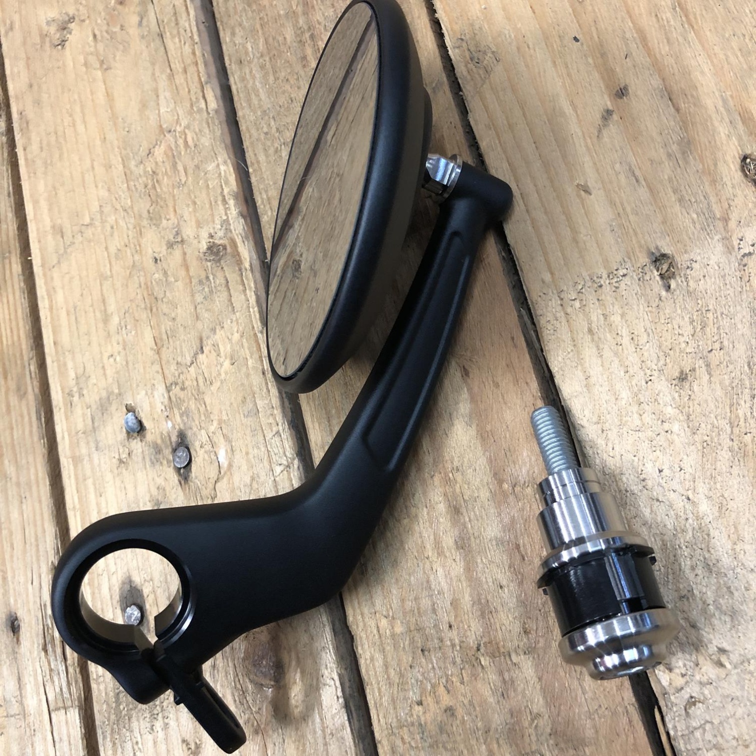 Indian Scout Bobber / 101 / Sport Scout Bar-End Mirror (black) - Moore ...