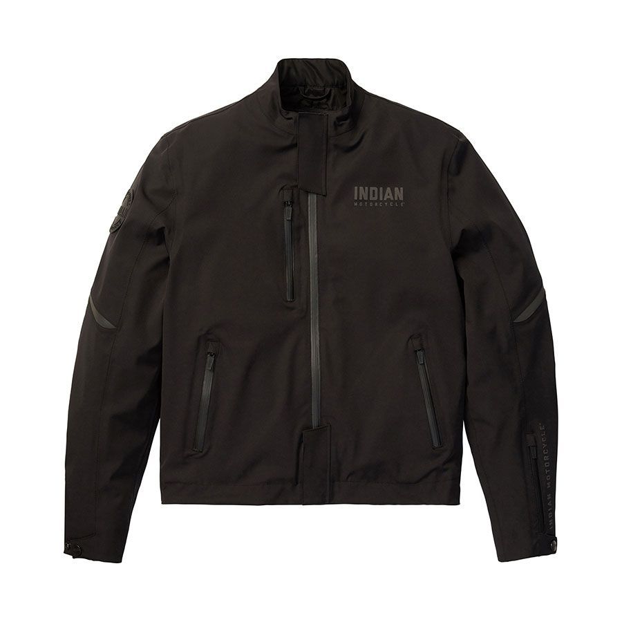 Indian Motorcycle Men's Franklin Riding Jacket (black) - Moore Speed Racing