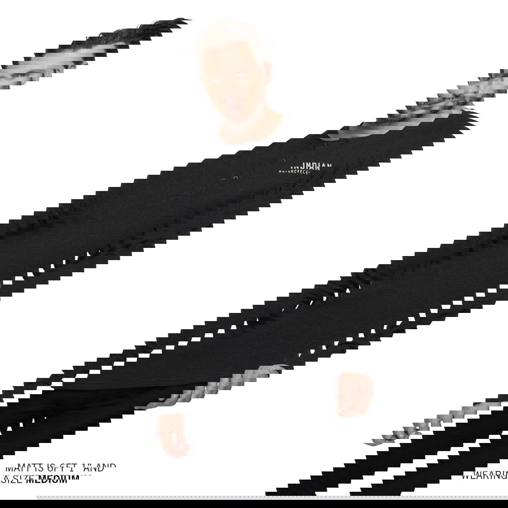 Indian Motorcycle Custom Built Henley Long-Sleeve T-Shirt - black ...