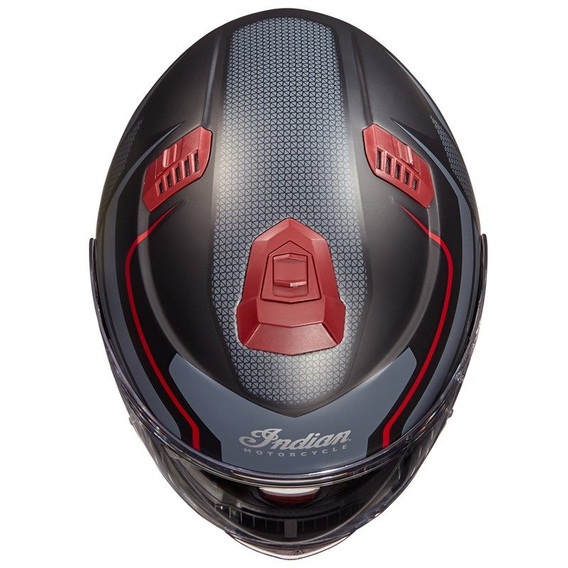Indian Motorcycle Matte Modular V2 flip-up helmet - black - Moore Speed ...