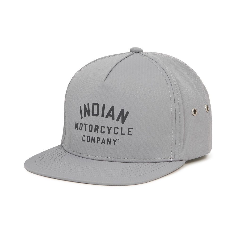 Indian Motorcycle ripstop cap - grey - Moore Speed Racing