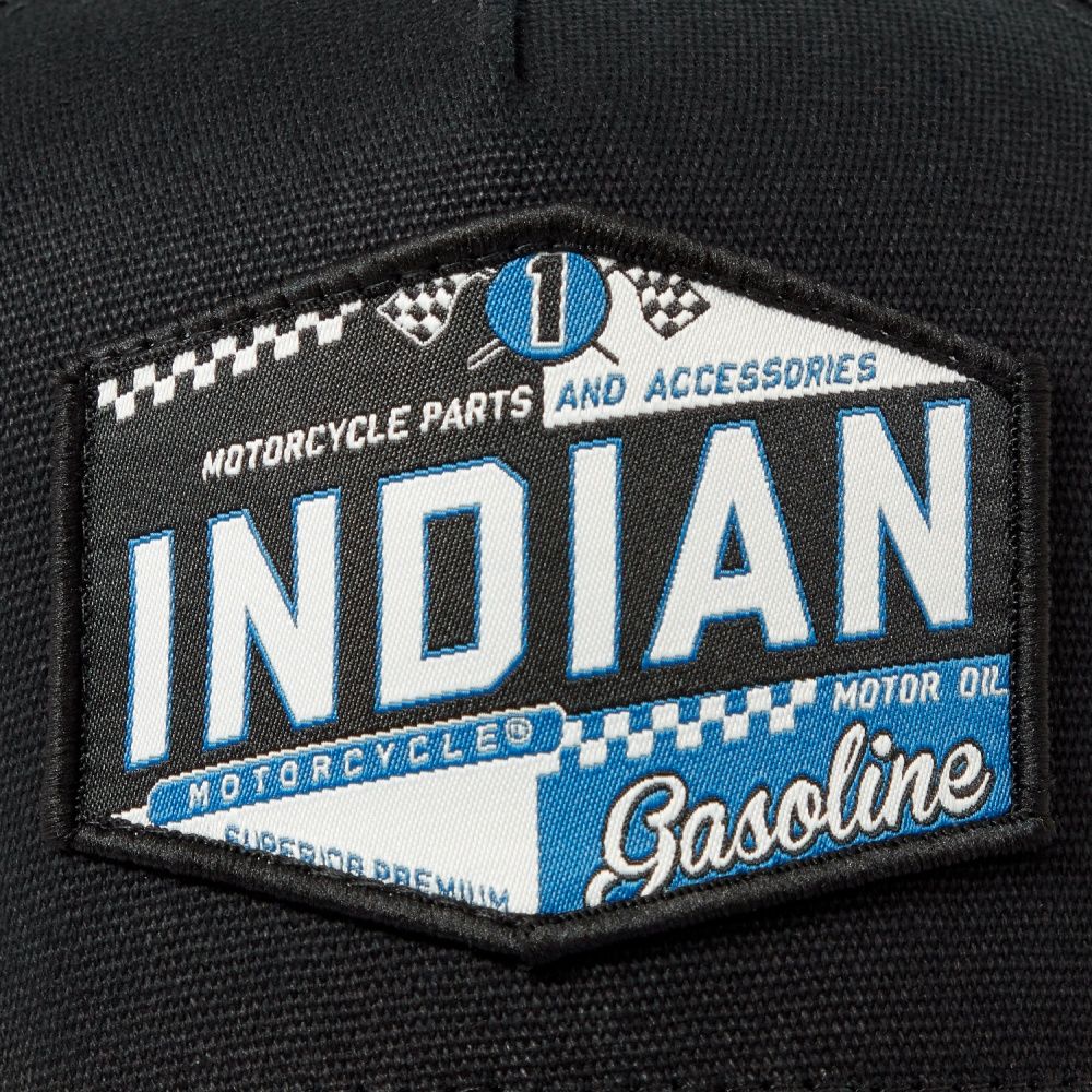 Indian Motorcycle Racing Trucker Hat - Moore Speed Racing