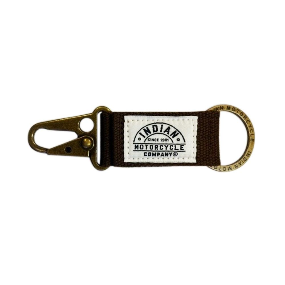 Indian Motorcycle Metal IMC Clip Keyring - Moore Speed Racing