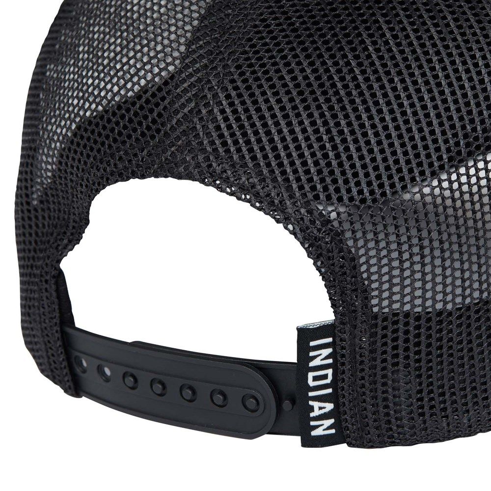 Indian Motorcycle trucker cap - black - Moore Speed Racing