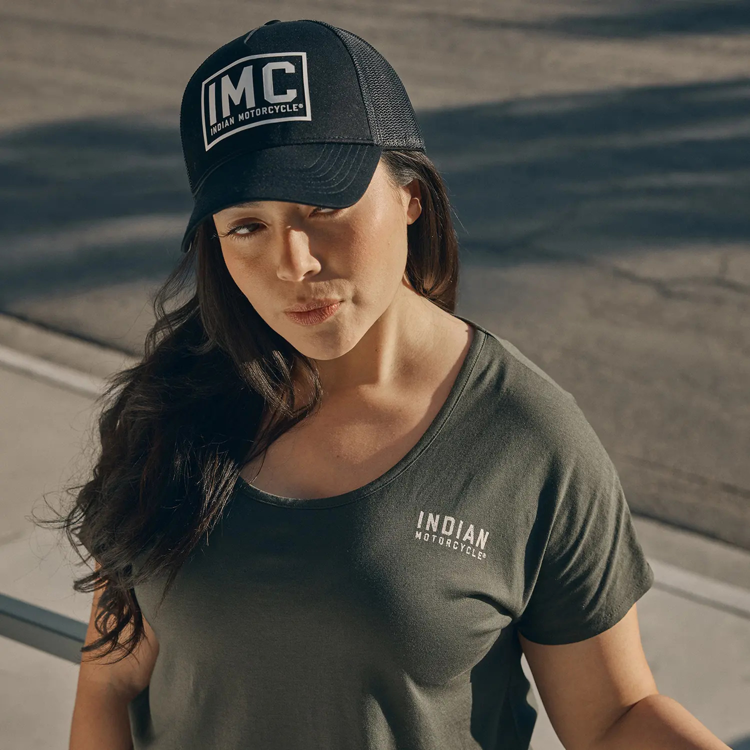 Indian Motorcycle Rectangle IMC Cap - Moore Speed Racing