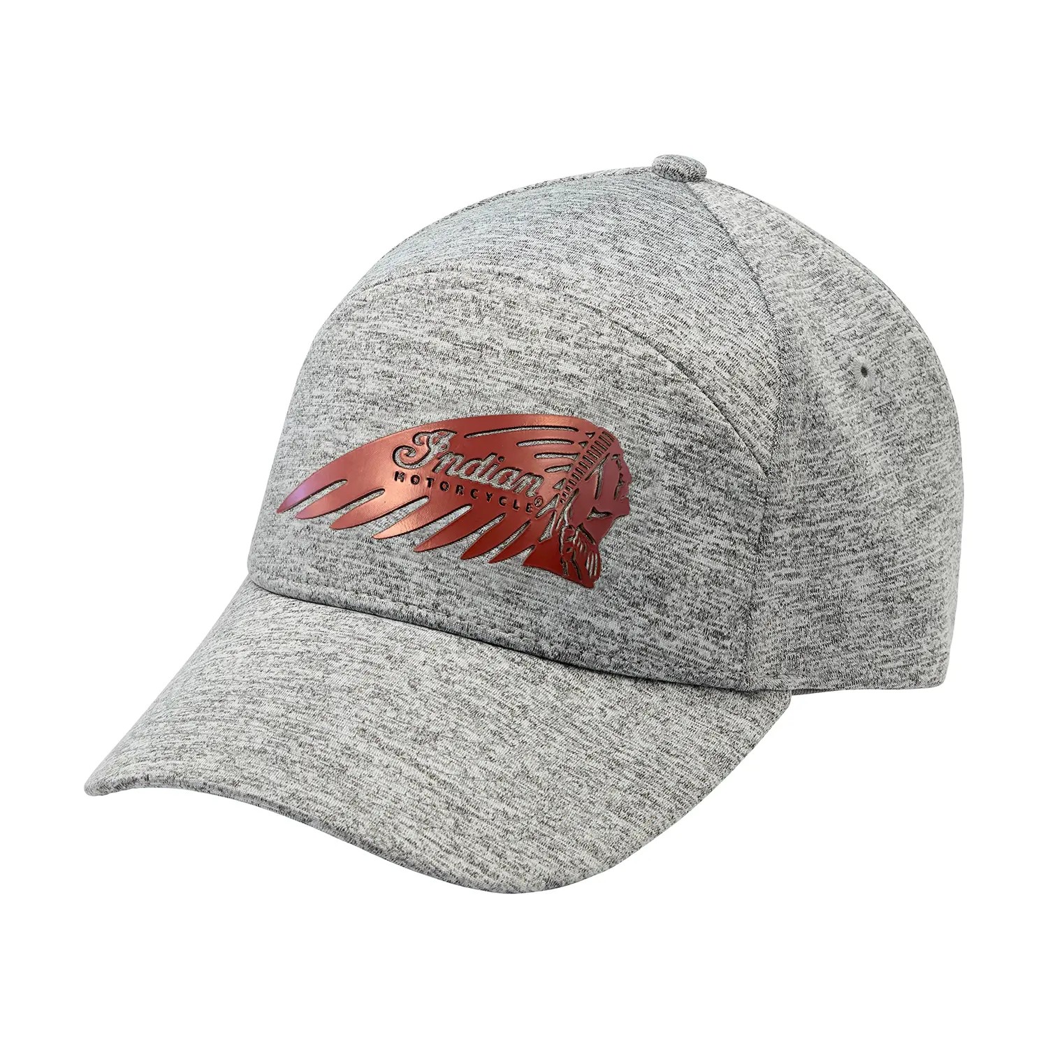 Indian Motorcycle Headdress Performance Cap, Grey - Moore Speed Racing