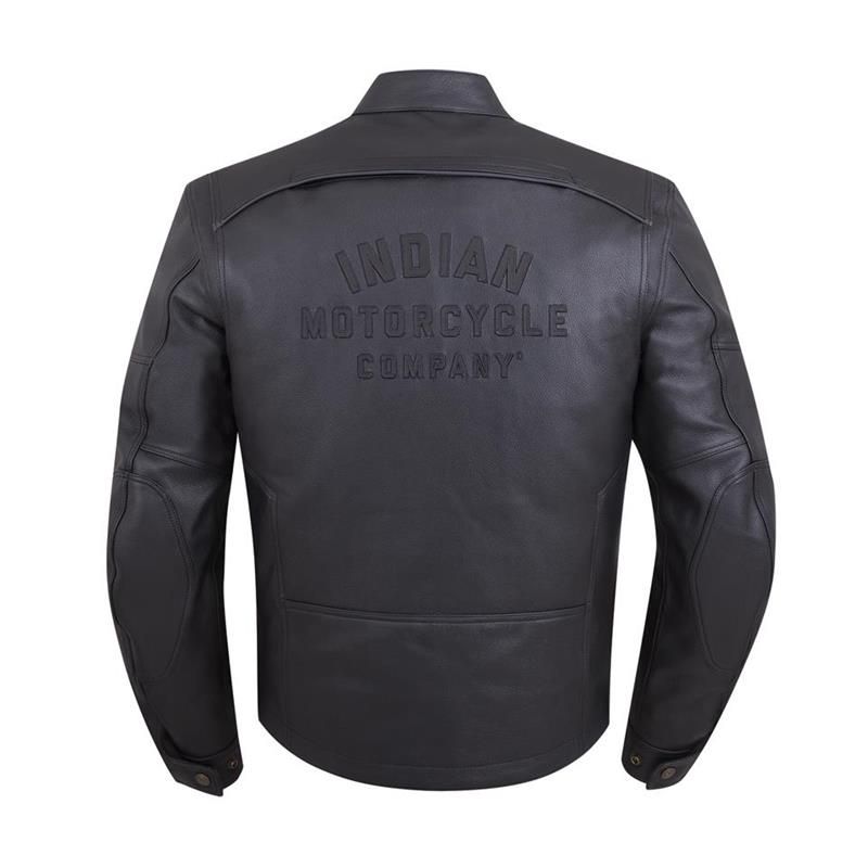 Indian Motorcycle Men's Beckman Leather Jacket - Moore Speed Racing