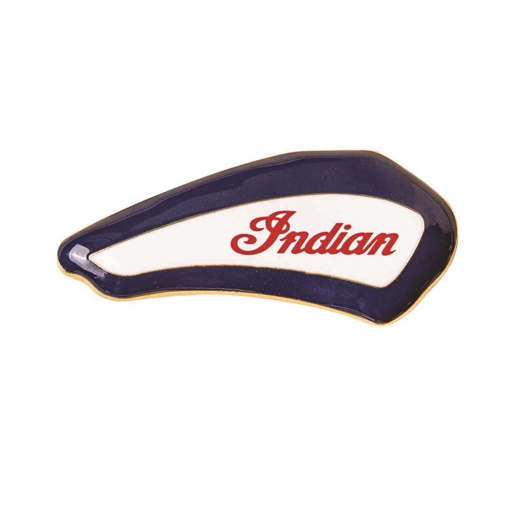 Indian Scout Fuel Tank Pin Badge - Moore Speed Racing