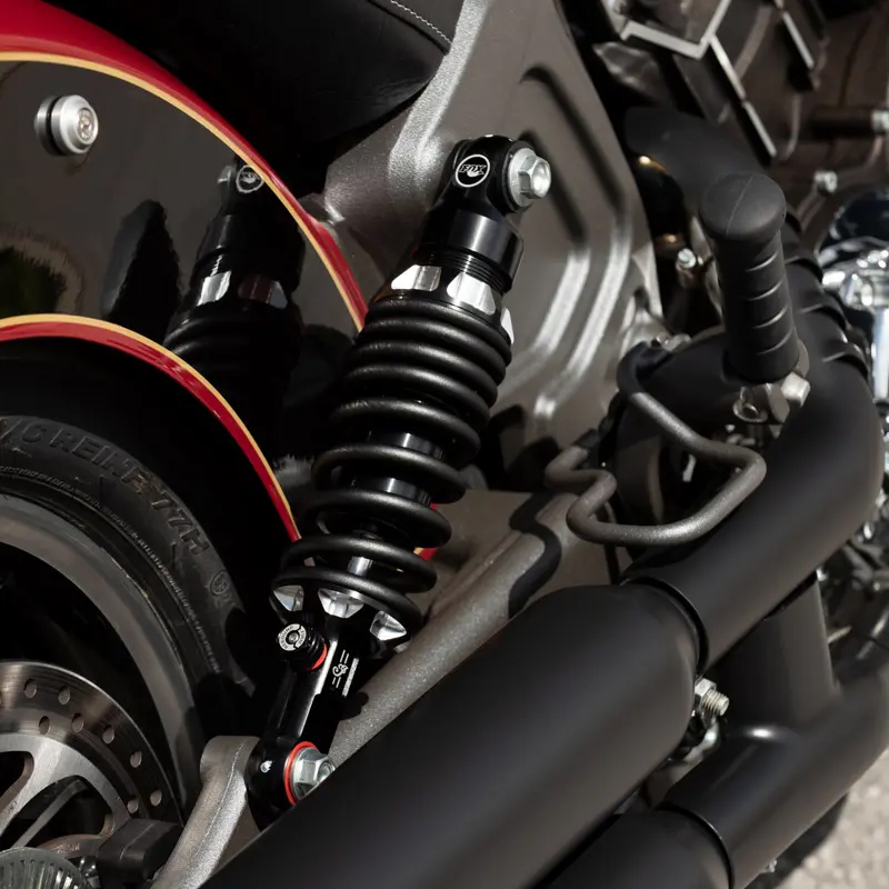 Fox Performance Adjustable Rear Shocks for all Indian Scout Models ...