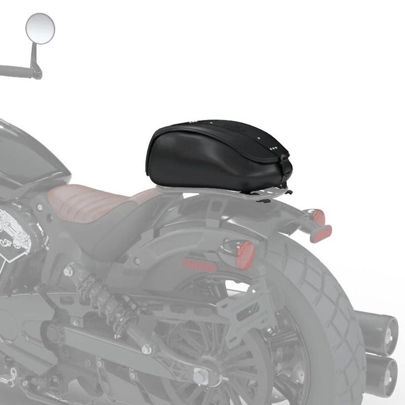 Indian Scout / Chief Water-Resistant Solo Luggage Rack Bag - Black ...