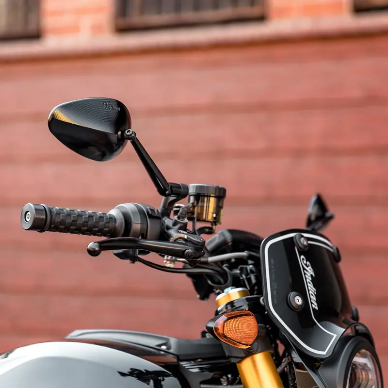 Rizoma Radial RS Mirrors for Indian FTR 1200 & Scout Models - Moore ...