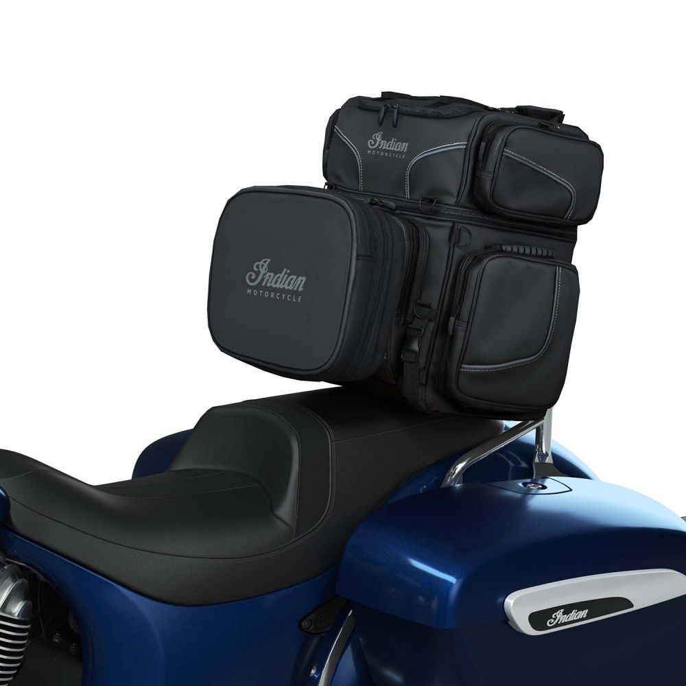 Indian Motorcycle Spirit Lake rider's backrest pad - black - Moore ...