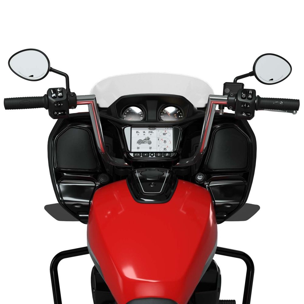 Indian Motorcycle Mitered mid-rise handlebars for Powerplus models ...
