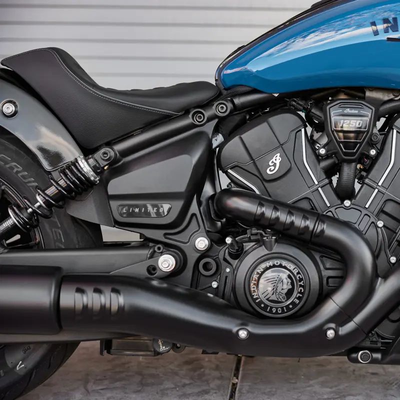 Indian Motorcycle Sport Solo Seat - 1250 Scout Models - Moore Speed Racing