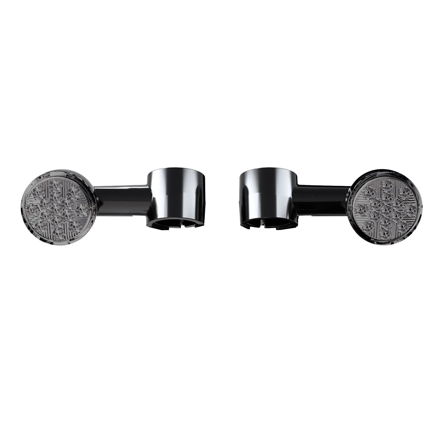 Scout Classic Smoked Turn Signals, Front - Moore Speed Racing
