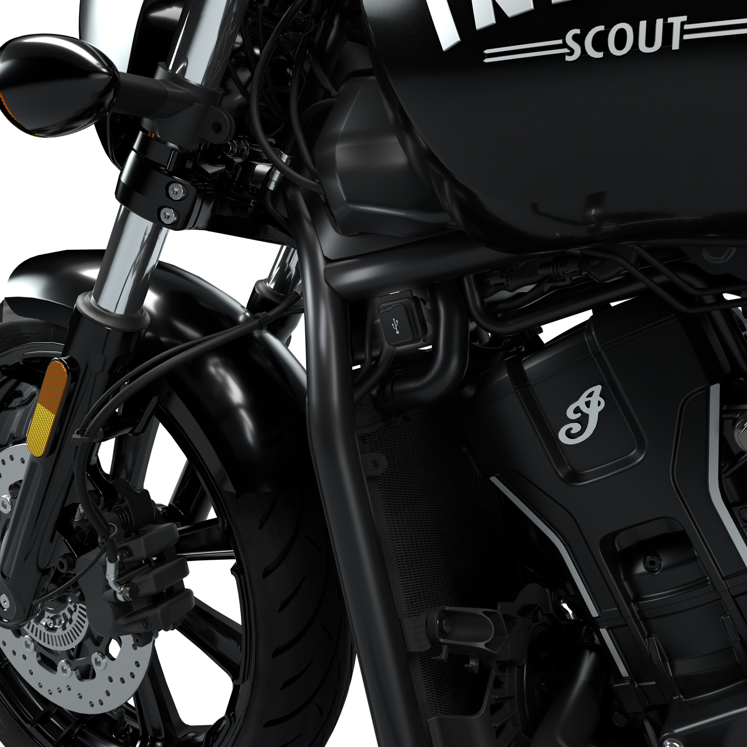 Indian Motorcycle USB Port Kit For Scout 1250cc Range - Moore Speed Racing