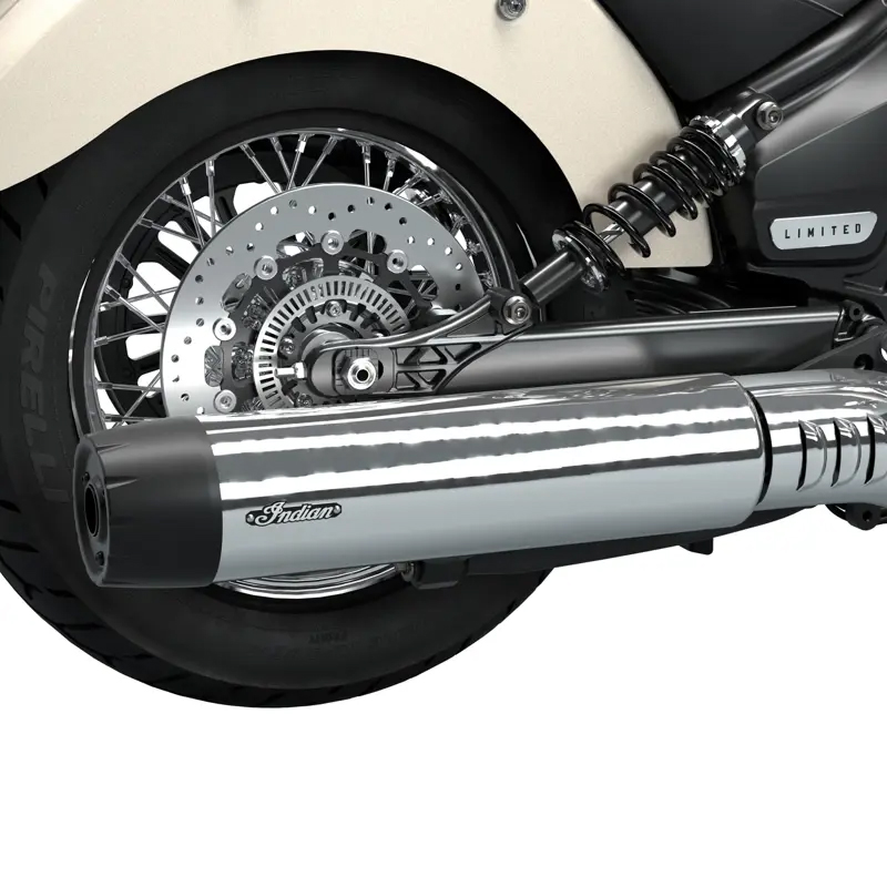 Indian Motorcycle Exhaust Silencer End Cap - Black For 1250 Scout ...