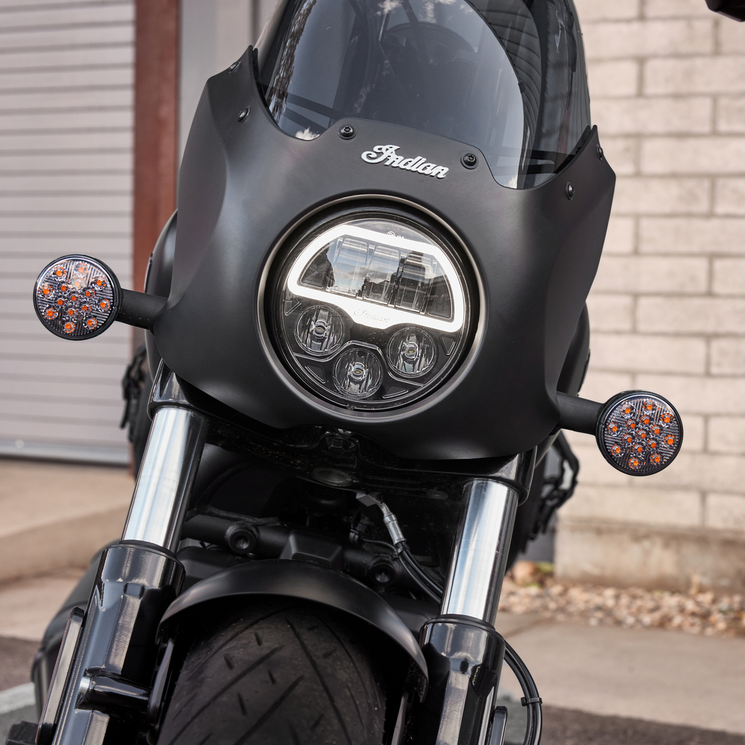 Indian Motorcycle LED Pathfinder Headlight for Scout 1250cc Range ...
