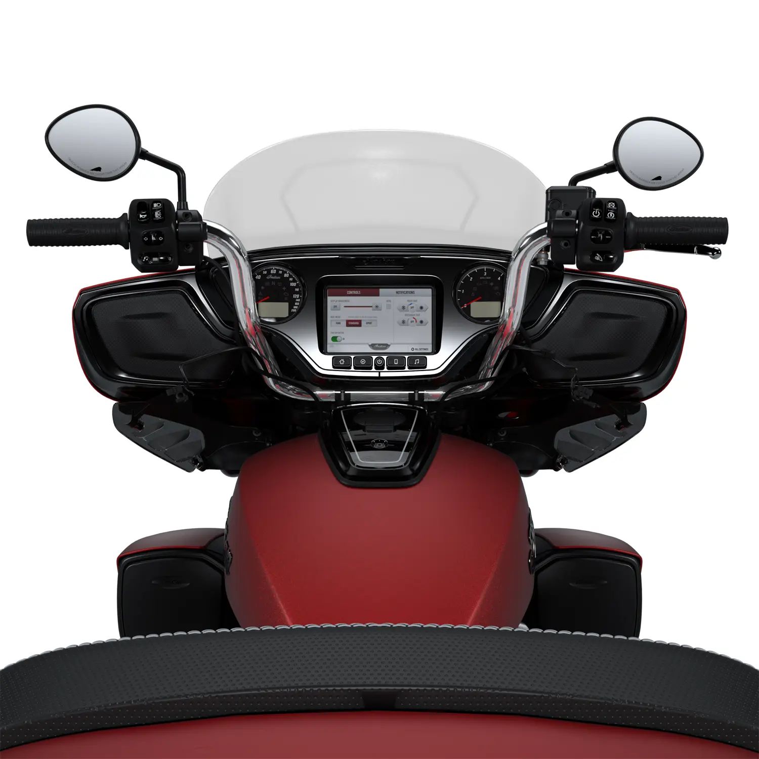 Indian Chieftain PowerPlus Mid Rise Handlebars - Moore Speed Racing