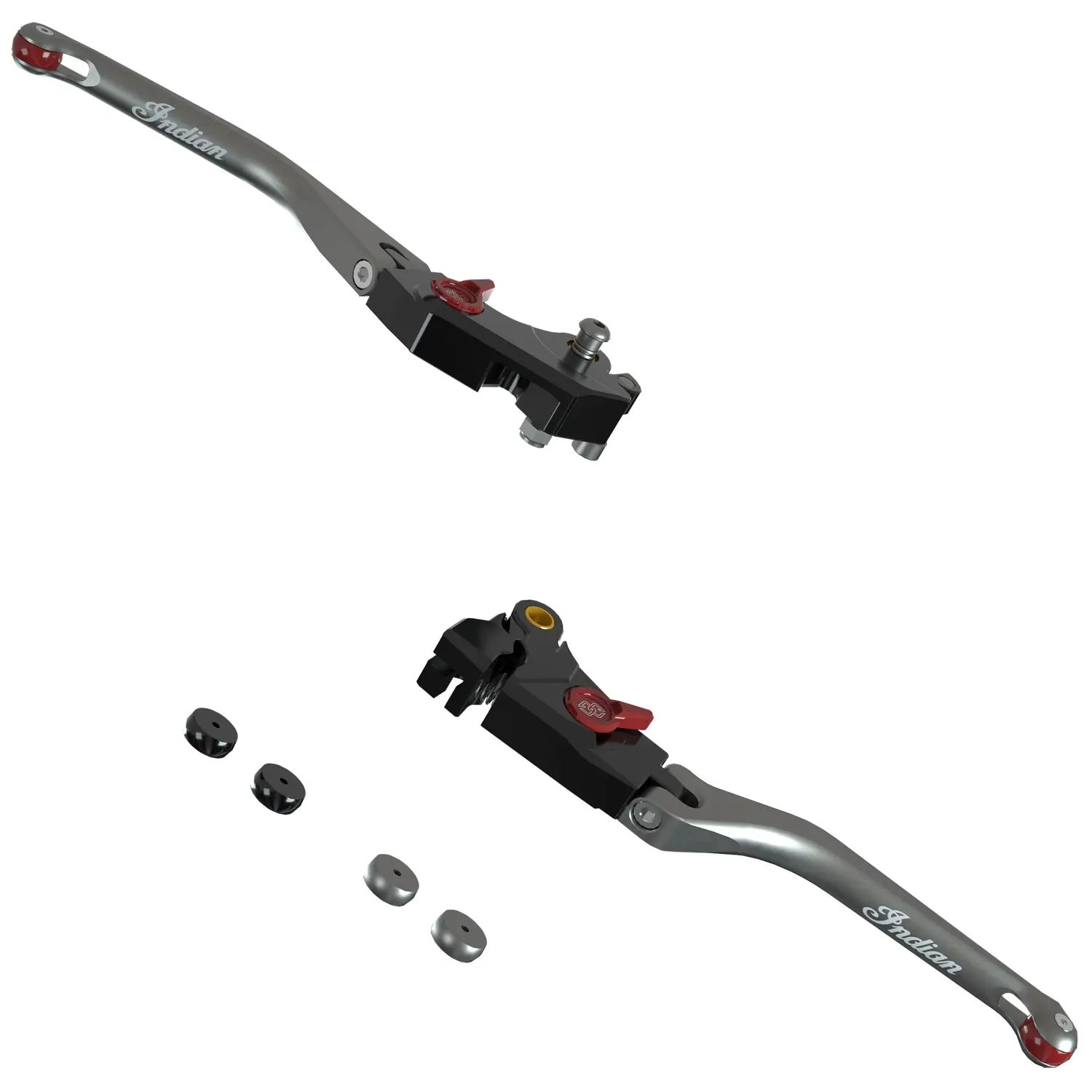 Indian Adjustable Brake and Clutch Levers by Gilles Tooling - Moore ...