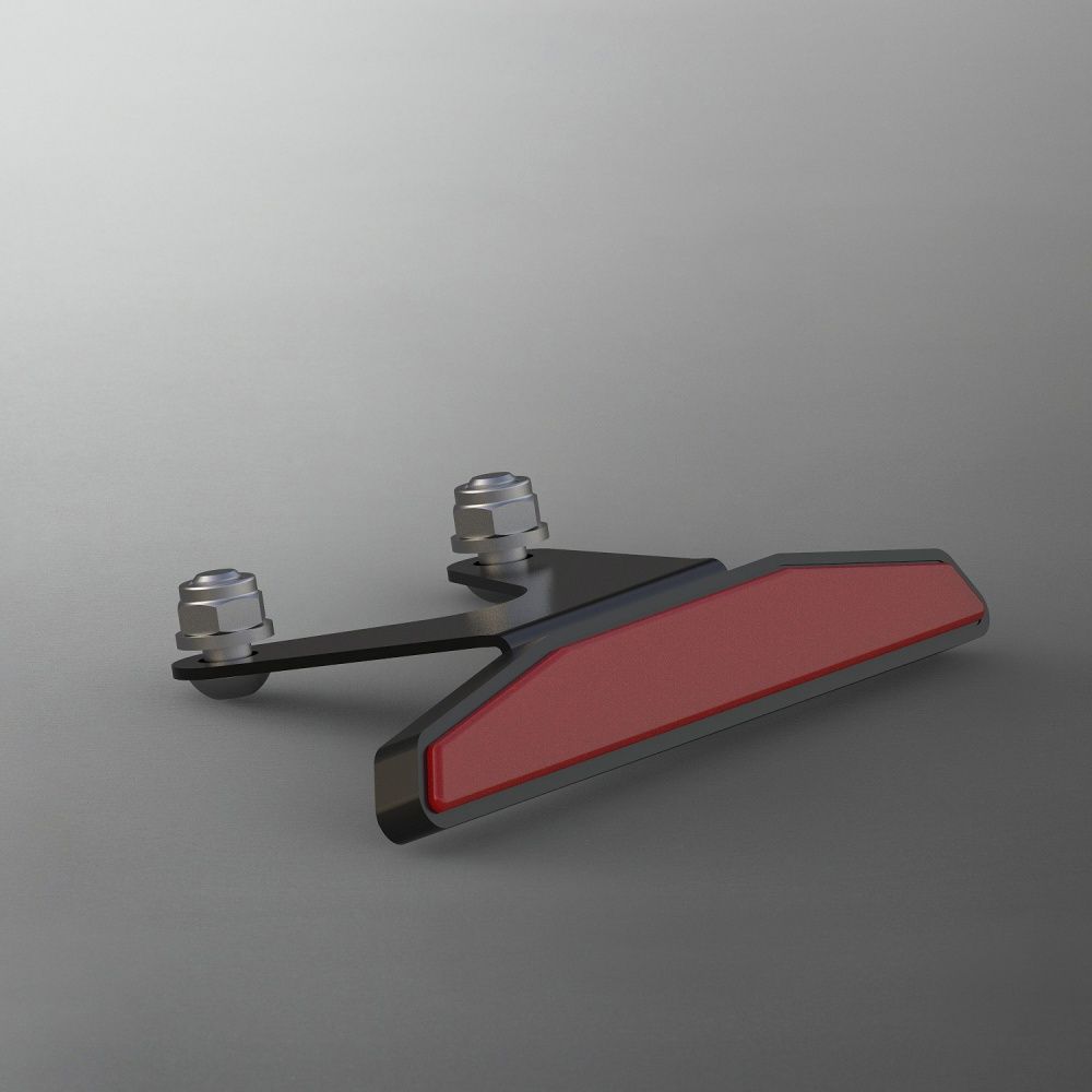 Wunderkind Rear Reflector & Mounting Kit for Harley Davidson Sportster ...