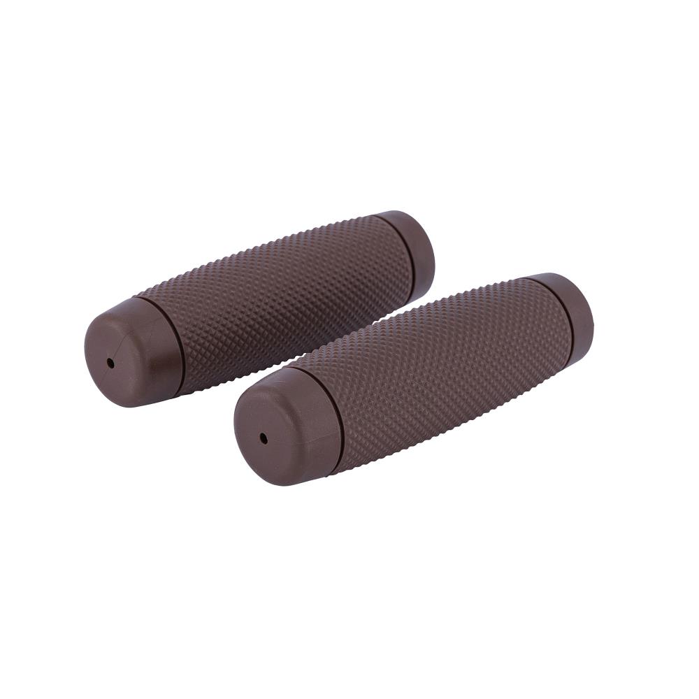 Highway Hawk Grips - Diamond Brown - 1 Inch - Moore Speed Racing