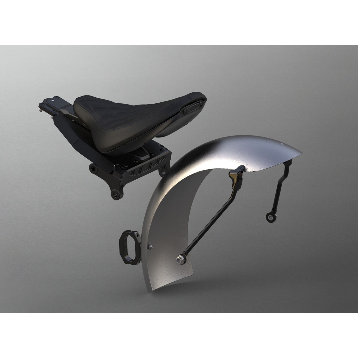 Wunderkind KIT Rear Fender With Seat For Indian Chief - Moore Speed Racing