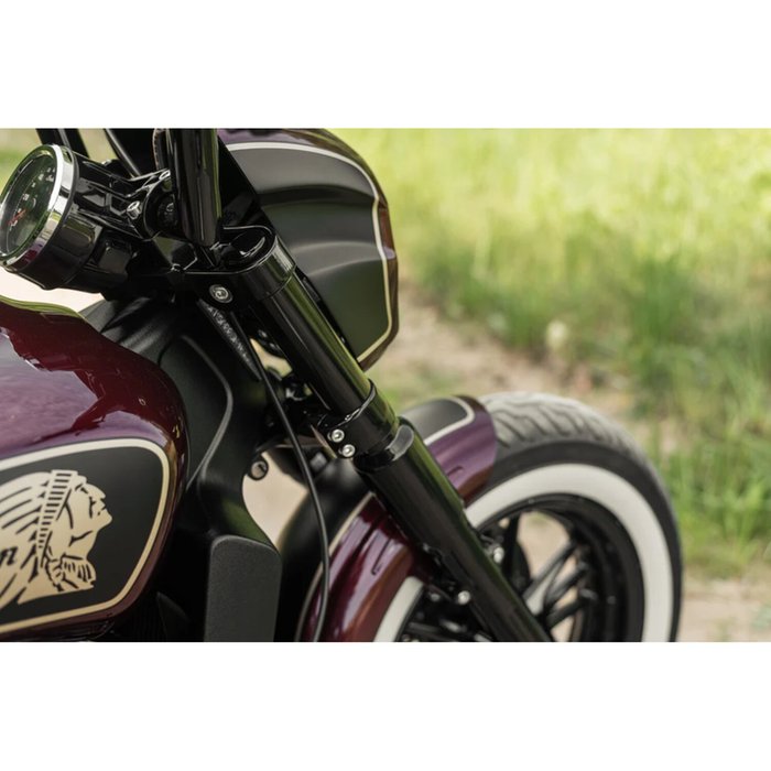 Fork Caps For Indian Scout - Moore Speed Racing
