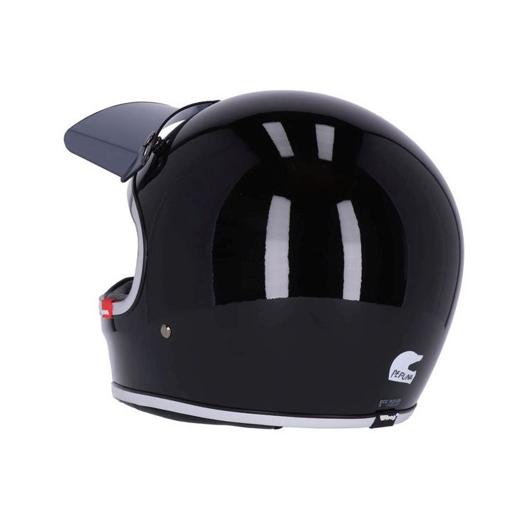 Roeg Peruna 2.0. Midnight Full Face Helmet, Metallic Black - Moore Speed Racing