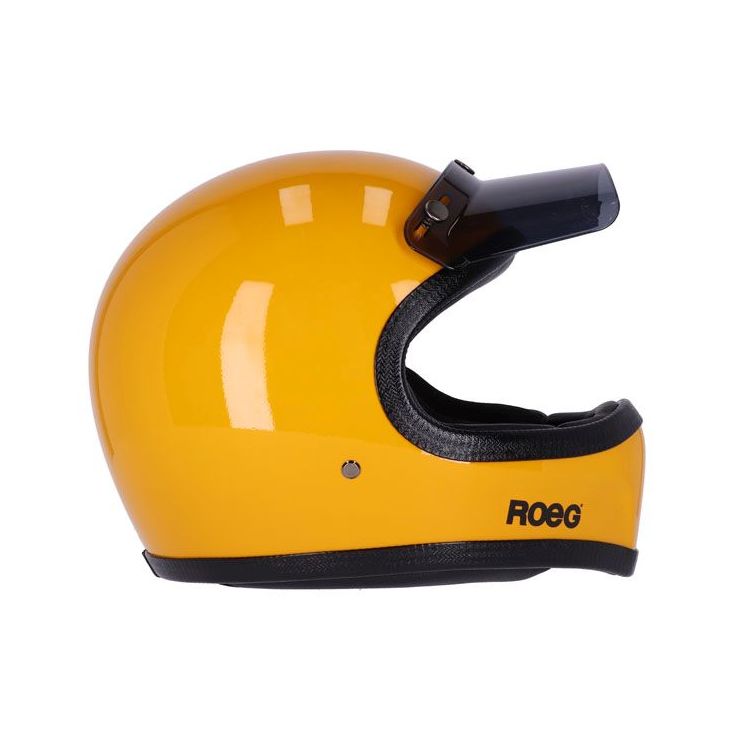 Roeg Peruna 2.0. Sunset Full Face Helmet, Gloss Yellow - Moore Speed Racing