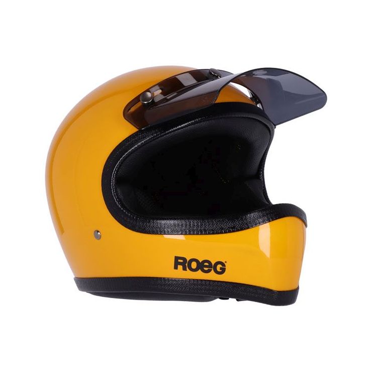 Roeg Peruna 2.0. Sunset Full Face Helmet, Gloss Yellow - Moore Speed Racing