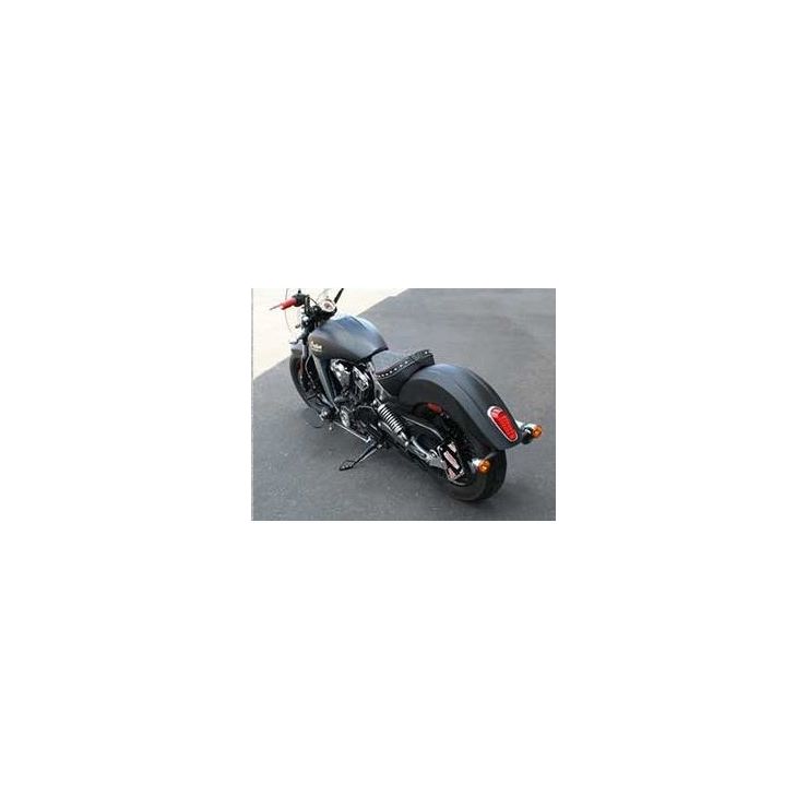 Accutronix side-mount licence plate holder - Indian Scout / Bobber 2015 ...