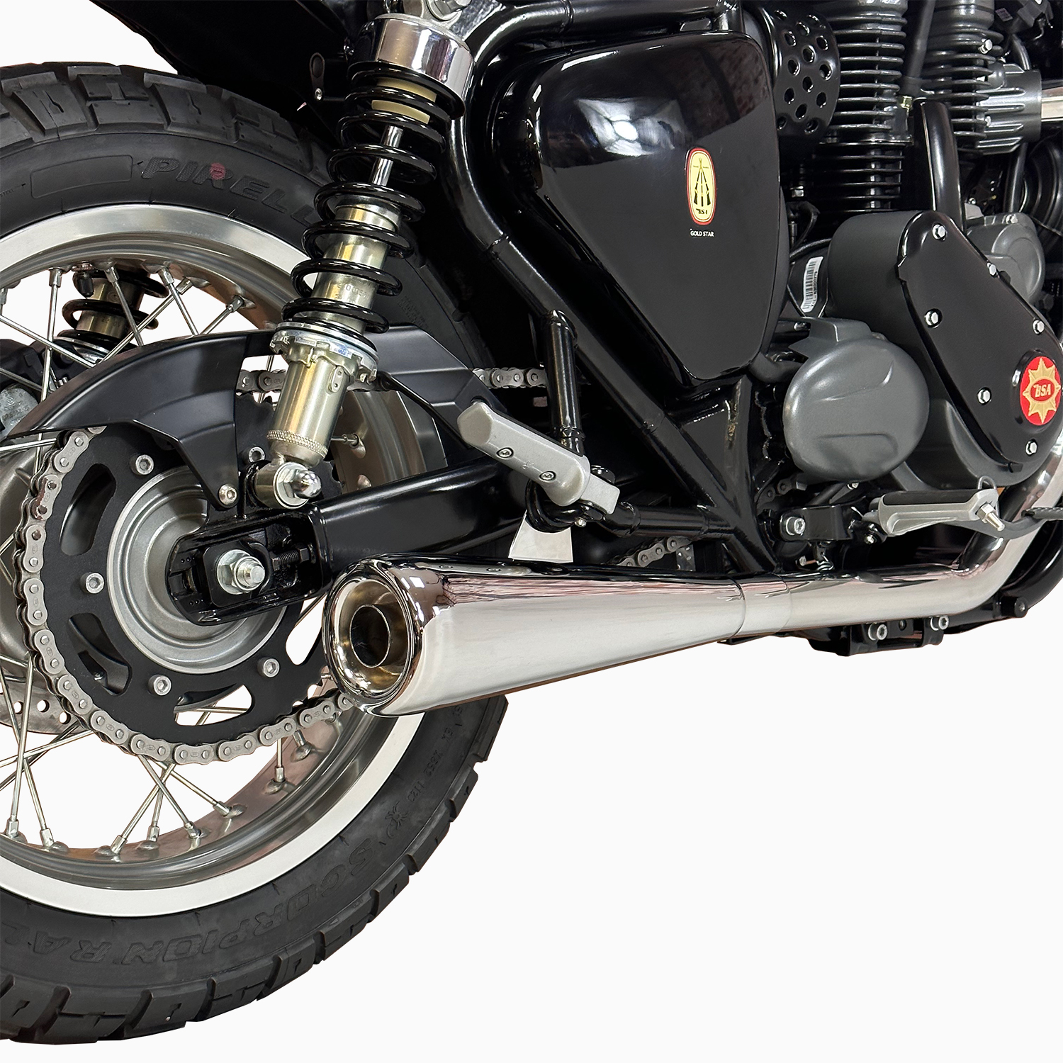 BSA Gold Star decat exhaust header pipe (2023 - 2024 models) - Moore ...