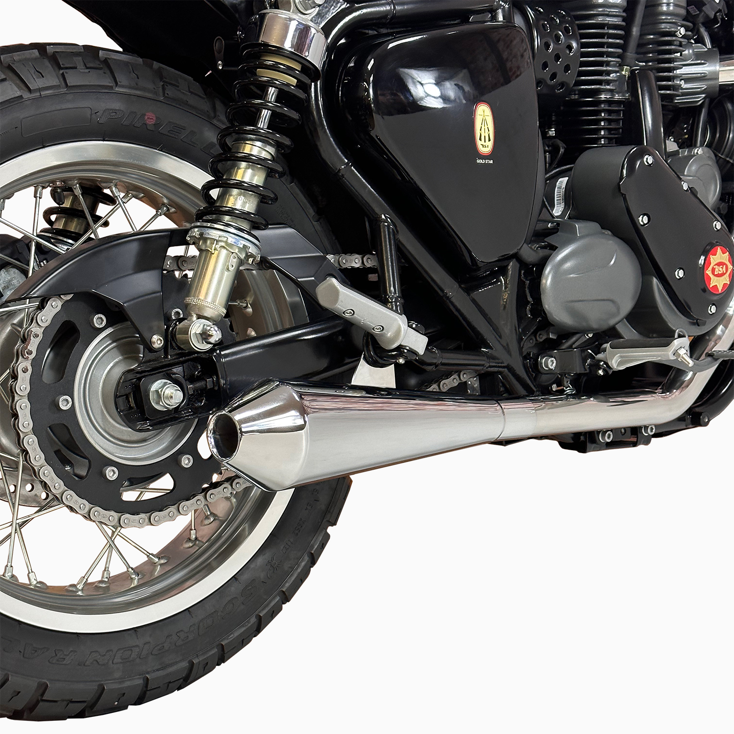 BSA Gold Star decat exhaust header pipe (2023 - 2024 models) - Moore ...