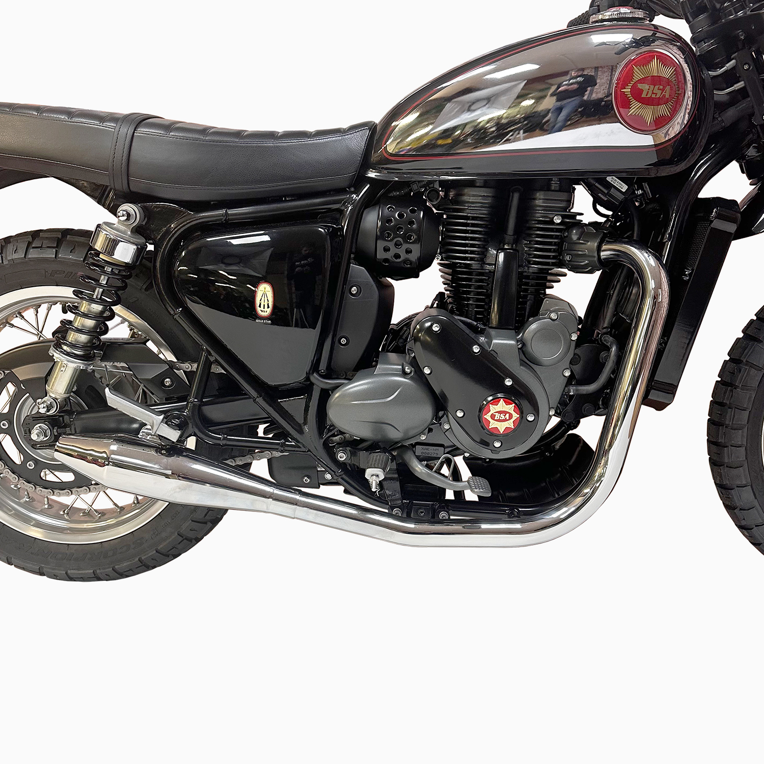 BSA Gold Star Scrambler Full Exhaust System (2023 - 2024) - Moore Speed ...