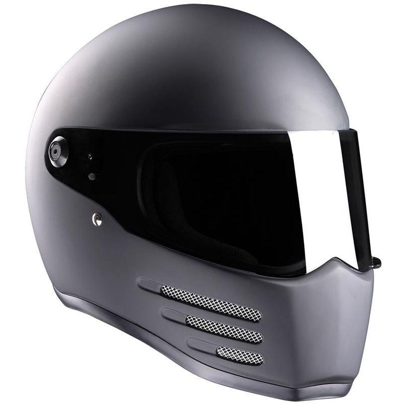 Bandit Fighter Full Face Motorcycle Helmet - Matt Black - Moore Speed ...