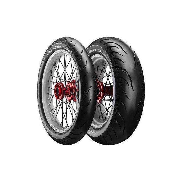 Avon Cobra Chrome Front Tyre MT90/ B16/ 74H TL - Moore Speed Racing