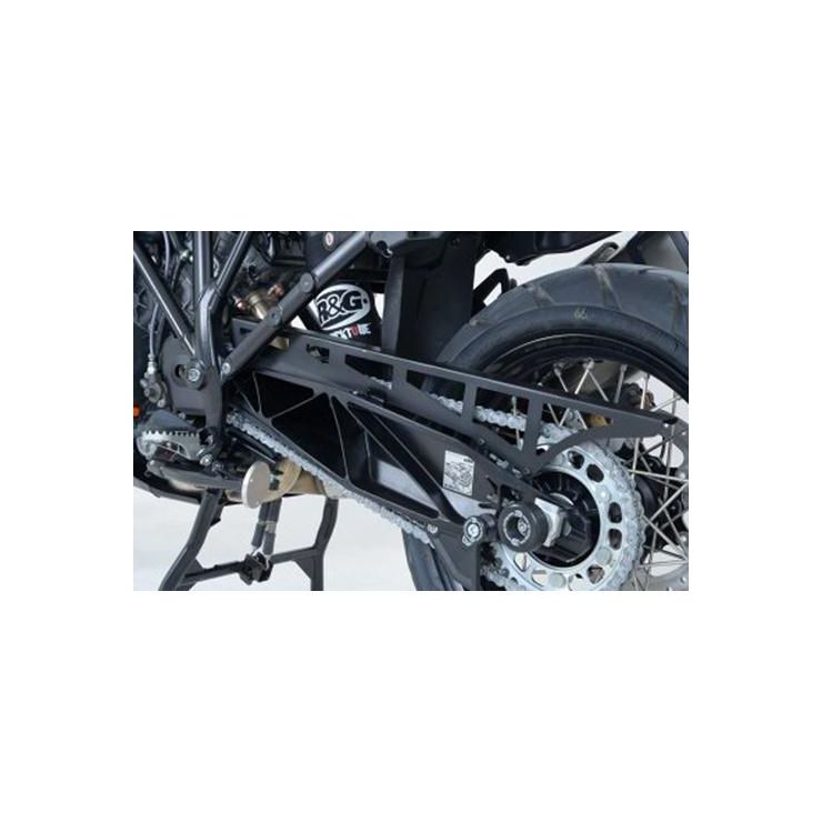 Aluminium Chain Guard, Black, KTM 1190 Adventure - Moore Speed Racing