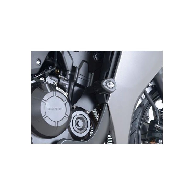 Aero no-cut Frame Sliders, Honda CBR500R - Moore Speed Racing