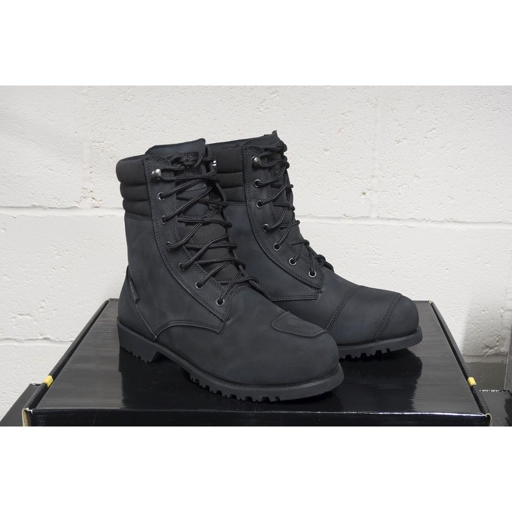 Merlin Drax Leather Waterproof Motorcycle Boots - Moore Speed Racing