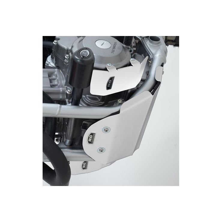 Honda CRF250M '13-, Engine Case Guard, LHS, black aluminium - Moore ...