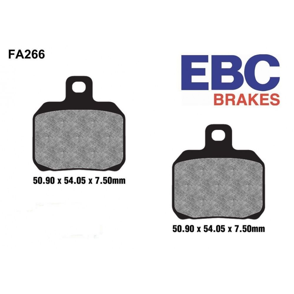 EBC Standard Rear Brake Pads FA266/ALTN 7870926 - Moore Speed Racing