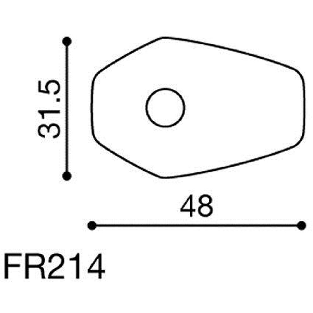 Rizoma Fairing Spacer For Indicators FR214 - Moore Speed Racing