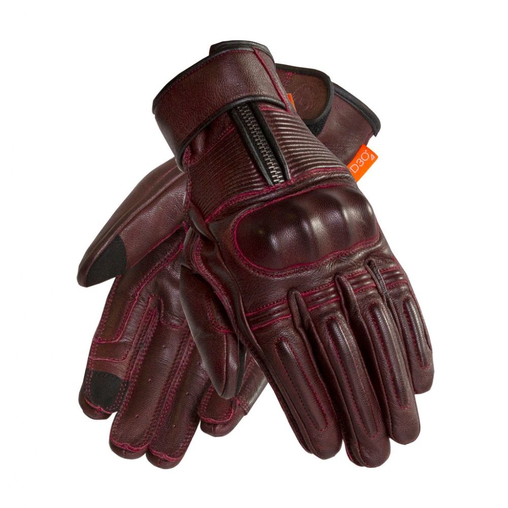 Merlin Glory D3O Leather Motorcycle Gloves - Moore Speed Racing